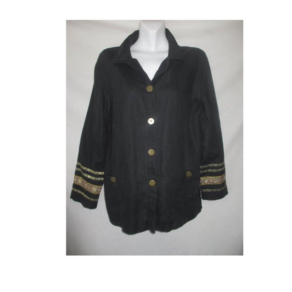 Danny Noble | Jackets & Coats | Womens Jacket 0 Linen Size S Small ...